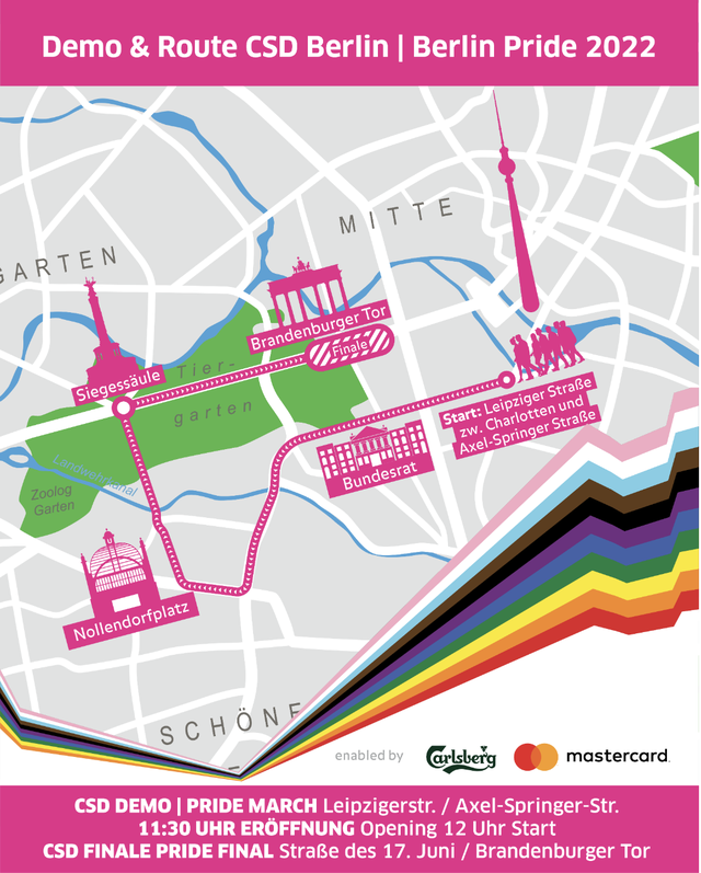 Alle Infos zum CSD in Berlin! — www.siegessaeule.de
