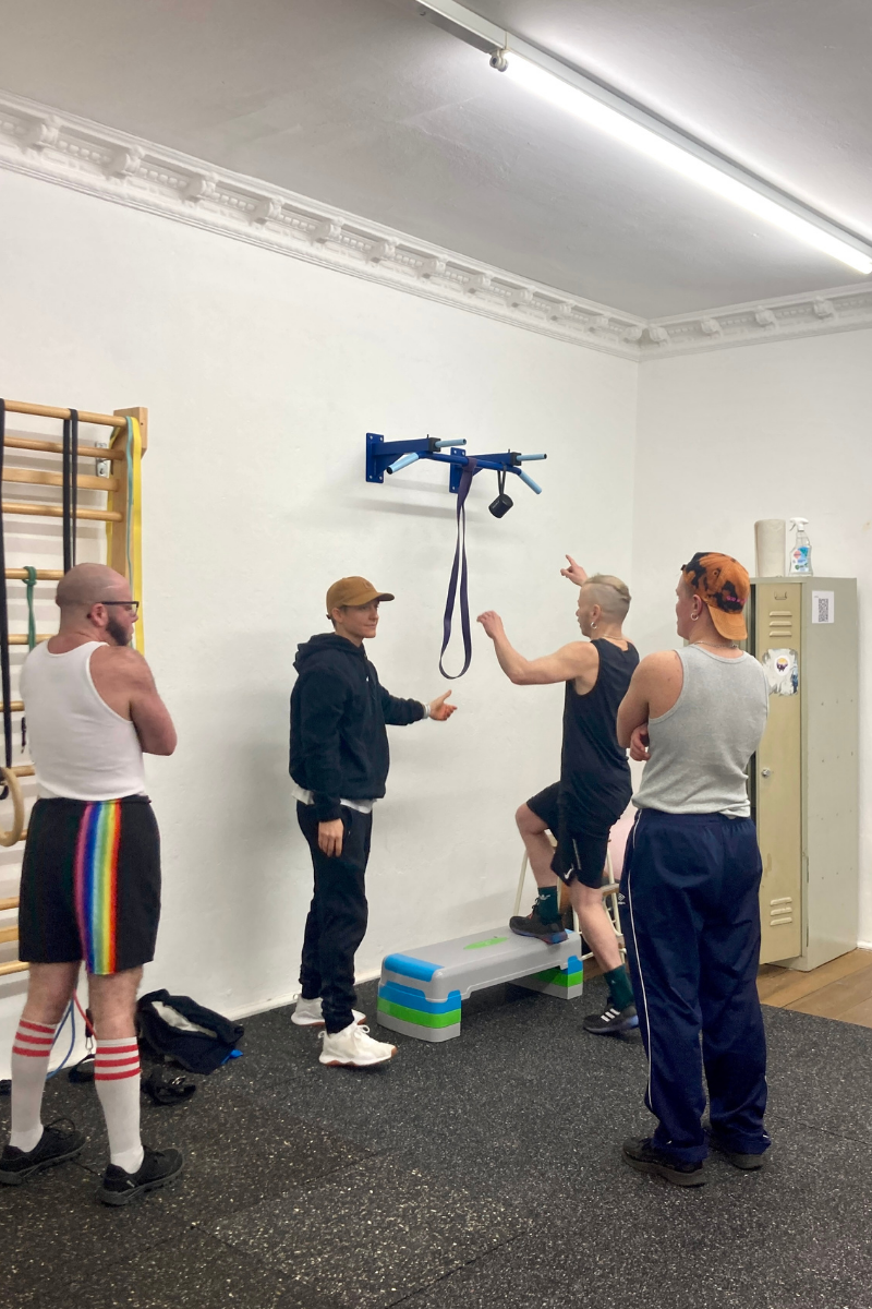 Neues Gym für TIN* Sportler*innen — www.siegessaeule.de